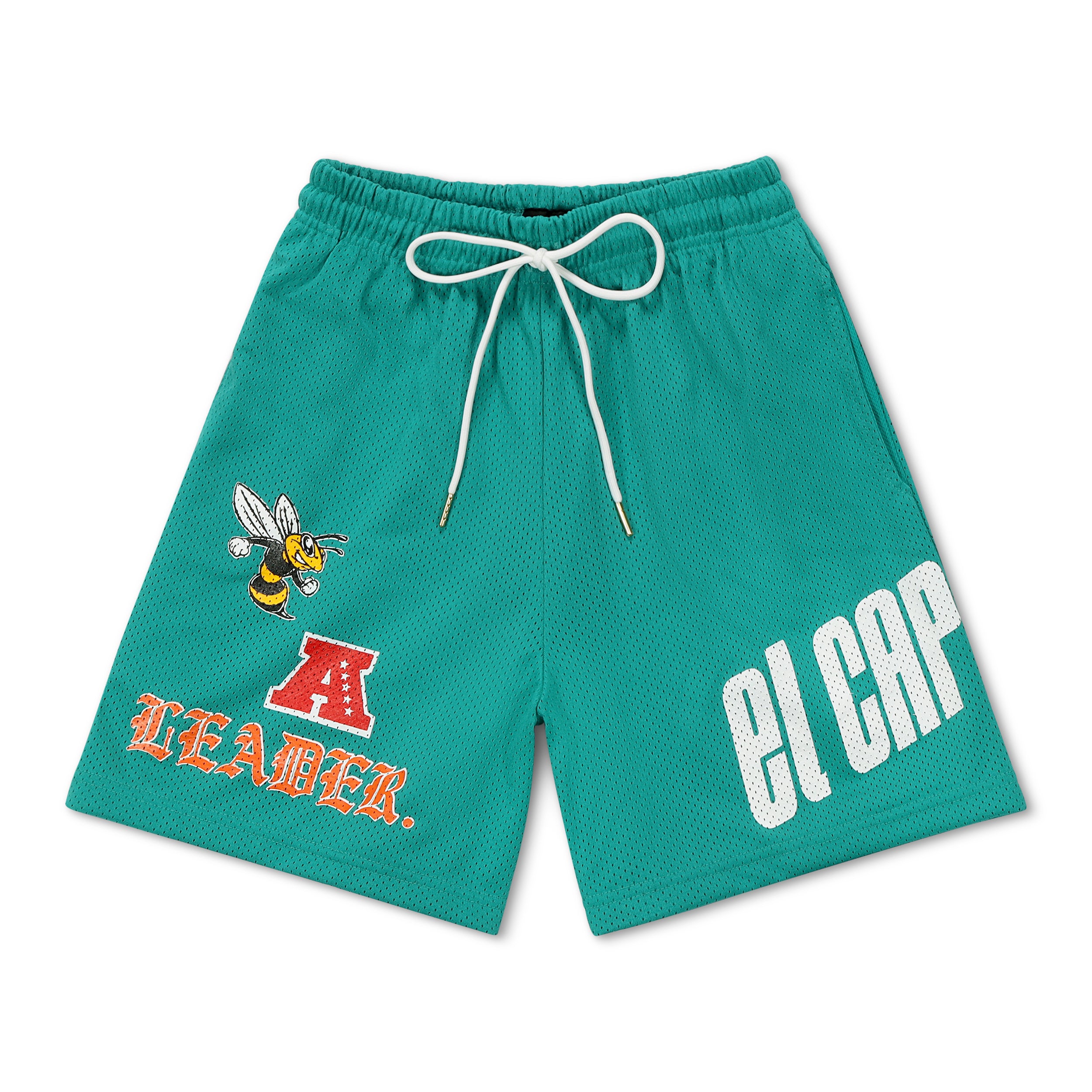 🐝 🅰️ 𝐋𝐄𝐀𝐃𝐄𝐑. [GRAPHIC SHORTS] - TEAL – EL CAPITÁN