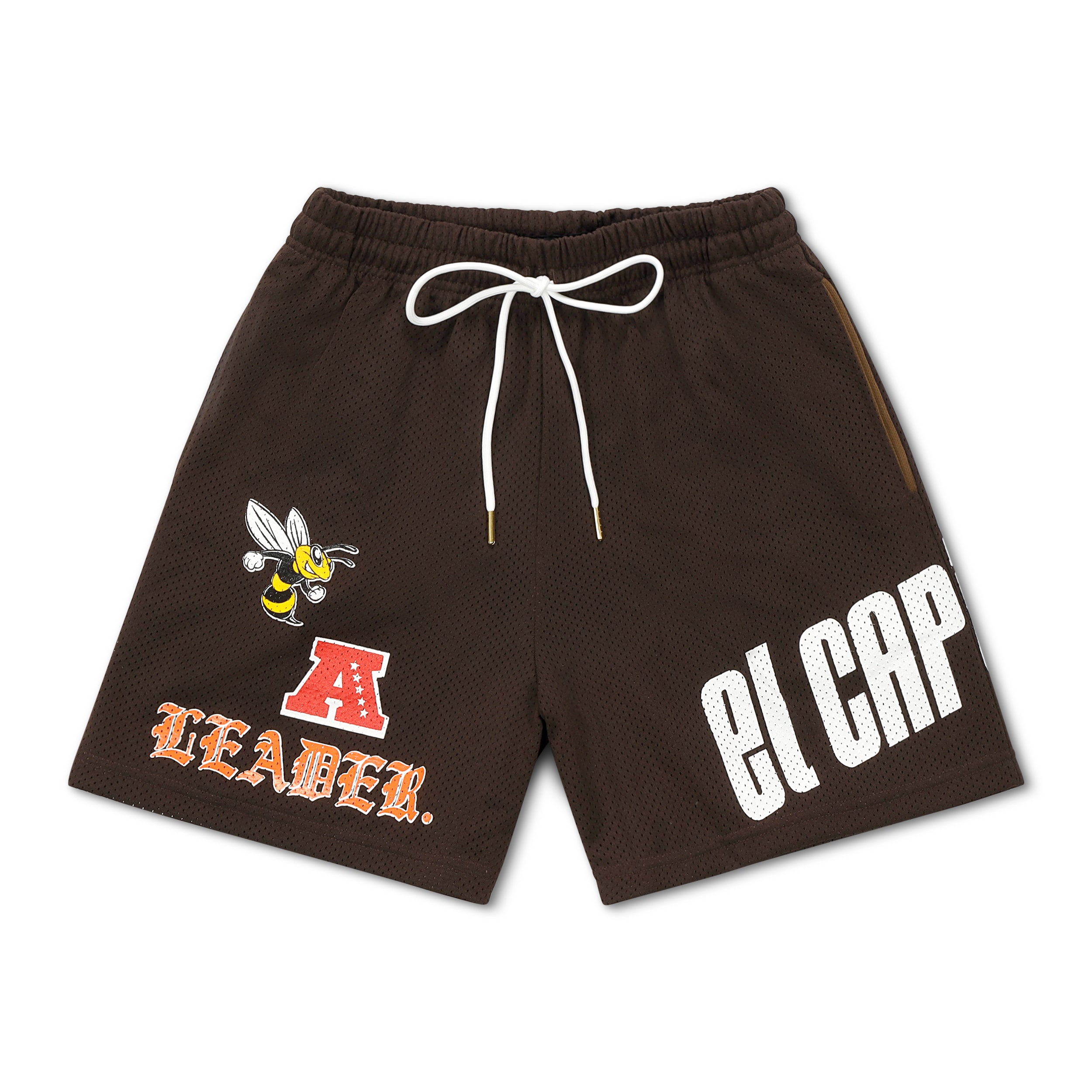 🐝 🅰️ 𝐋𝐄𝐀𝐃𝐄𝐑. [GRAPHIC SHORTS] - BROWN – EL CAPITÁN